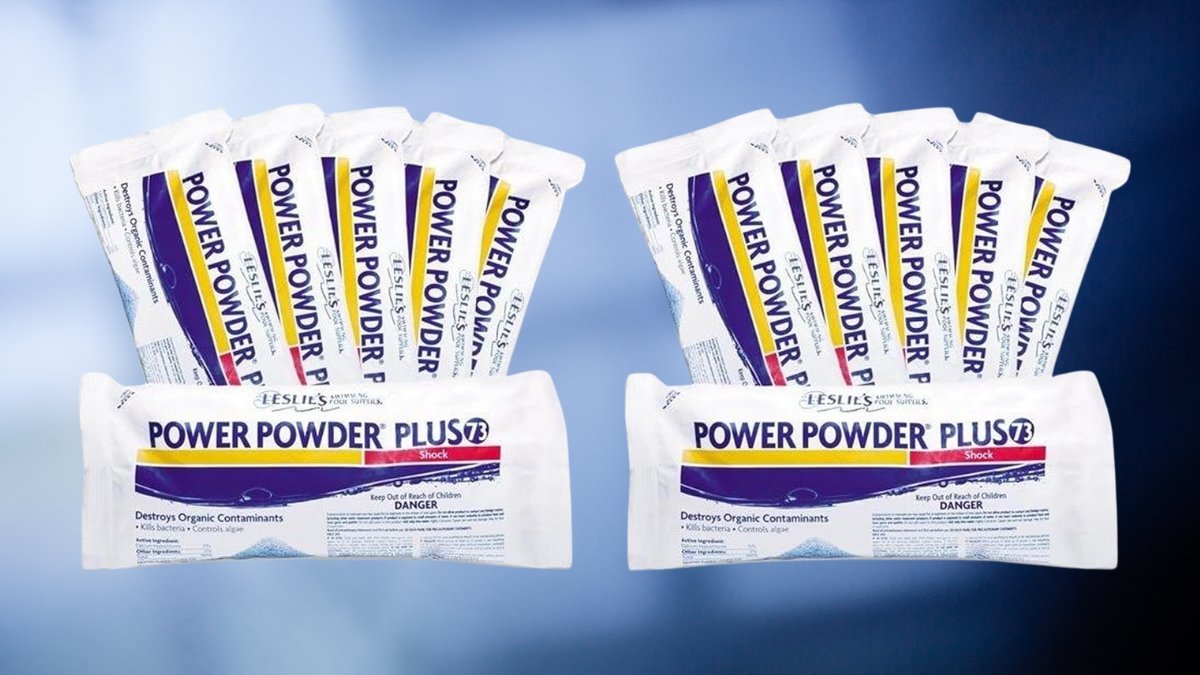 Why You’ll Want Leslie's Power Powder Plus 73 Pool Shock in Your Pool ...